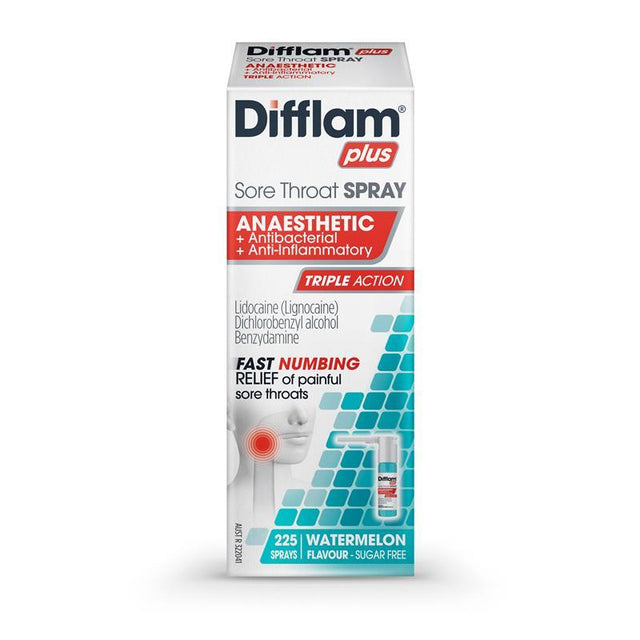 Difflam Plus Anaesthetic Throat Spray 30mL – Dispense Direct